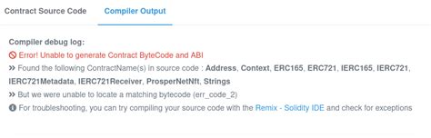 verification smart contract using openzeppelin showing error support
