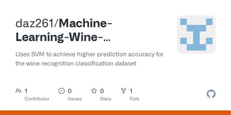 Github Daz261machine Learning Wine Recognition Classification Uses