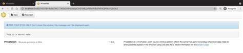 Privatebin Opensource Pastebin On Docker Easycode