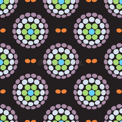 Seamless Ornament Pattern Vector Tile Stock Vector Illustration Of