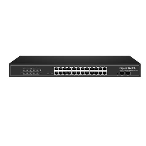 24 Ports Full Gigabit Smart Managed Ethernet Switch China Managed Smart Switch And Smart Poe