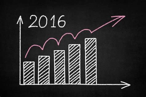 화살표가있는 막대 차트 프리미엄 사진