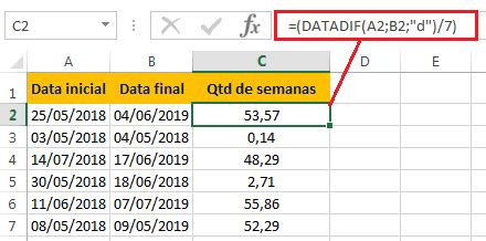 Como Calcular Diferença entre Datas no Excel DATADIF Excel Easy