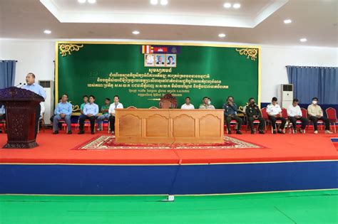 លោក ឡុង ឌីម៉ង់ ធ្វើបទបង្ហាញ ស្តីពីការអភិវឌ្ឍខេត្តព្រះសីហនុ ជូនគណៈប្រតិភូ ស ស យ ក រាជធានីភ្នំពេញ