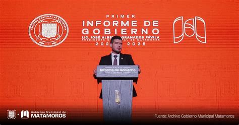 Primer Informe De Gobierno Resultados Que Hacen Brillar A Matamoros