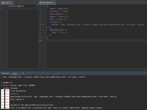 Error Cannot Read File Enoent Workerthreads · Issue 807 · Vercel