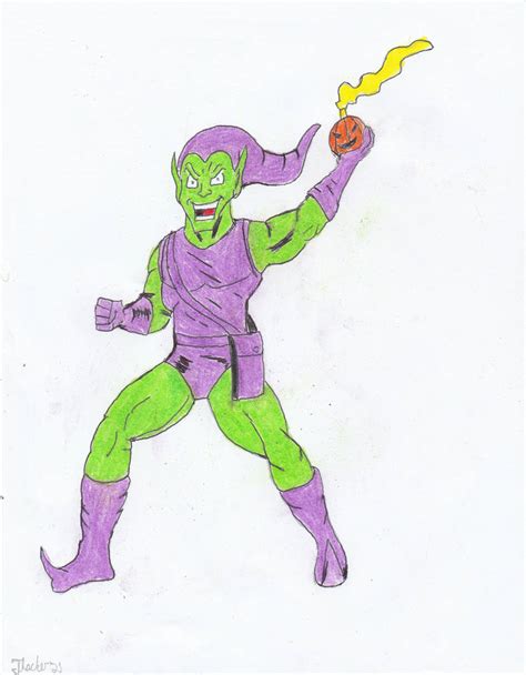 The Green Goblin By Arak 8 On Deviantart