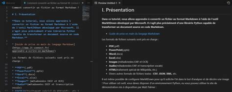 Comment Convertir Un Fichier Au Format Markdown