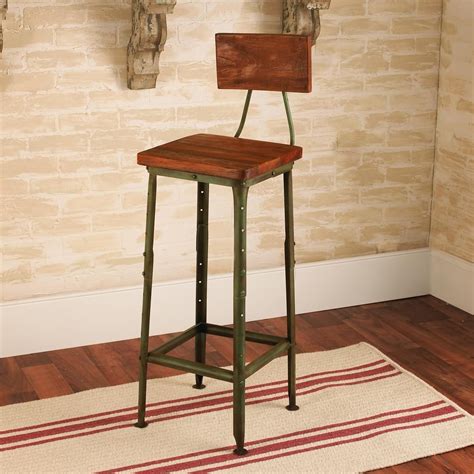 Leather Rustic Bar Stools Ideas On Foter
