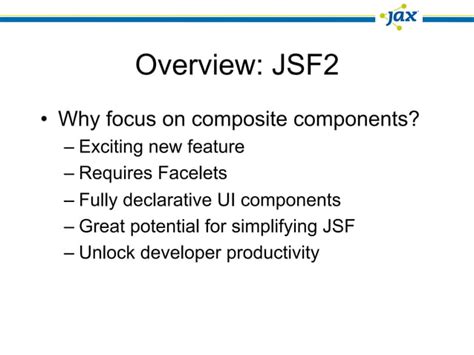Jsf2 Composite Components Ian Hlavats Ppt