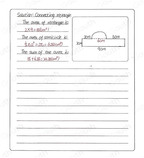 Solved Solving Routine And Non Routine Problems Involving Area Of
