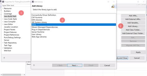 Adding Junit5 Library To A Project Testingdocs
