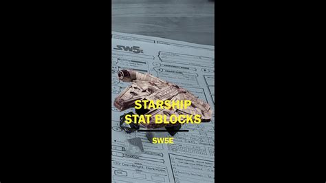Pre Made Ship Stat Blocks Star Wars 5e Sw5e Beginners Guide Youtube