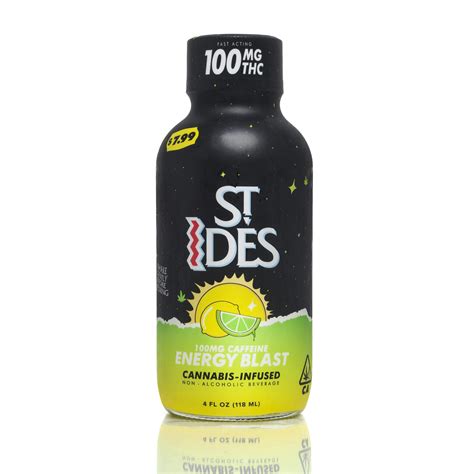 Energy Blast 4oz Shot 100mg St Ides