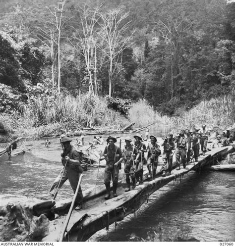 New Guinea Campaign October 1942 Soldiers From The 225th And 233rd
