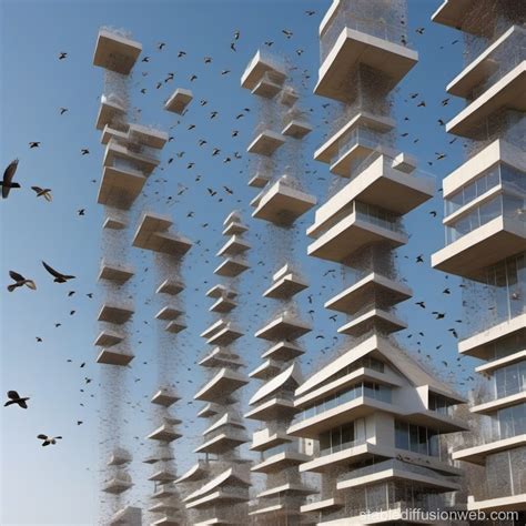 Bird Flocking Architecture Overview Stable Diffusion Online