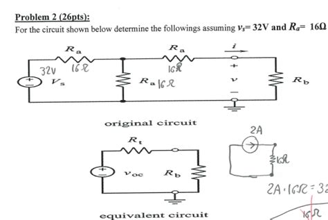 Solved Problem Pts For The Circuit Shown Below Chegg Com