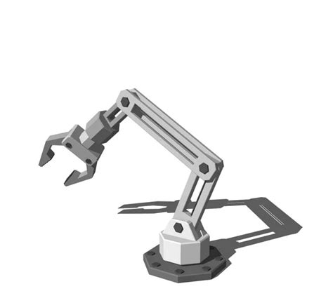 Robot Character Walking Isolated White Background Vector Illustration Side View Stock Vector By