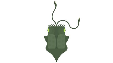 [colossal Squid] Dark Green Colossal Squid 250 R Deeeepioskins