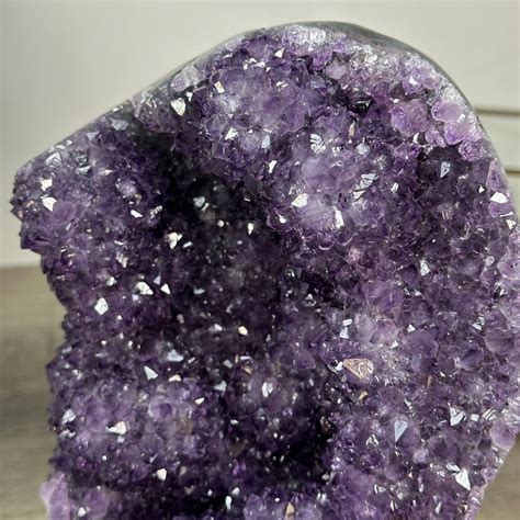 Natural Uruguayan Amethyst Crystal Formation With Stand Southern Minerals