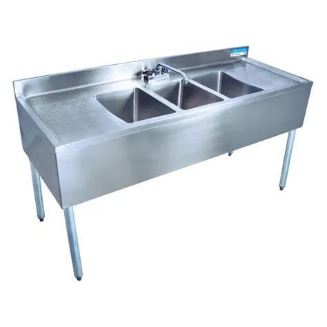Bk Resources Ub4 18 372ts Compartment Underbar Sink Unit