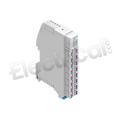 festo cpx e 16di plc module automation