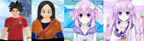 Tatsuya And Megumi Meet Neptune And Nepgear By L Dawg211 On Deviantart