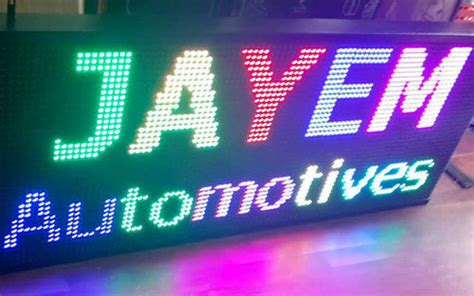 Led Scrolling Display Board Application Advertising At Best Price In Chandigarh Siwach Media