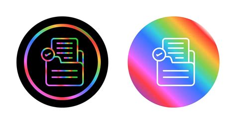 Document Check Vector Icon 40001967 Vector Art At Vecteezy