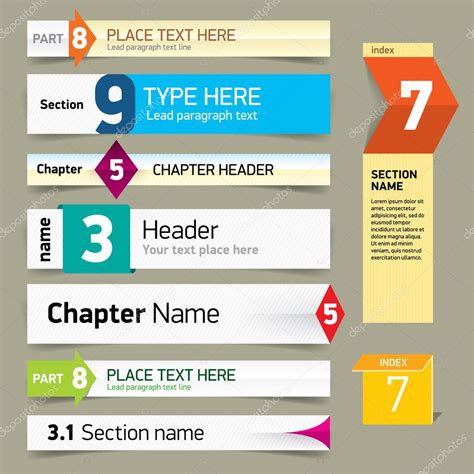 Modern Infographics Options Banner Vector Illustration Can Be Stock