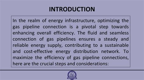 PPT Optimizing Gas Pipeline Connections For Efficiency PowerPoint Presentation ID