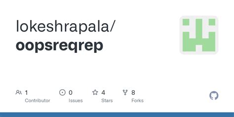 GitHub Lokeshrapala Oopsreqrep