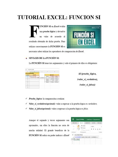tutorial excel pdf