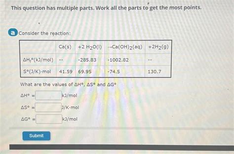 Solved This Question Has Multiple Parts Work All The Parts
