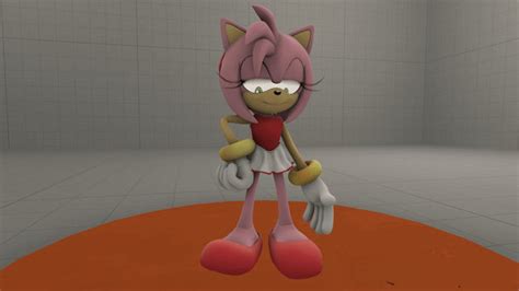 Amy Rose Gymnastics Tapping Her Foot Sfm By Thepedalenthusiast On