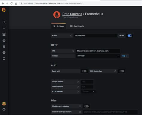 Secure Monitoring Environment Setup Using Prometheus AlertManager And Grafana