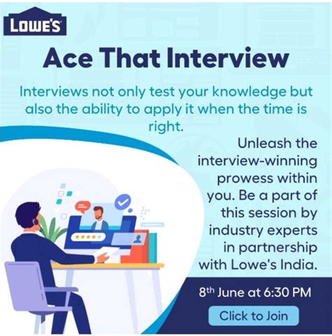 Samhitha R Bhat On Linkedin Acethatinterview Lowesindia Campusambassadorprogram Loweslife