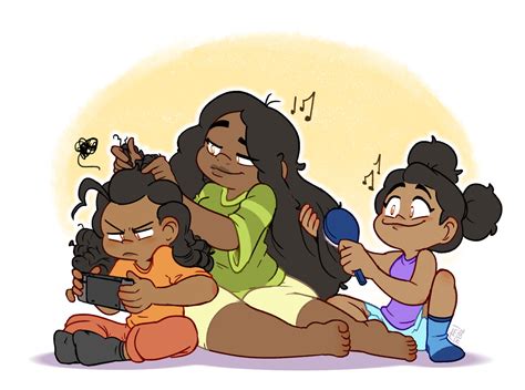 Commission Sibling Switch And Hair By Francoisl Artblog On Deviantart