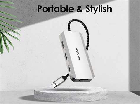 Amazon Com WAVLINK USB C Docking Station For MacBook Dell XPS 13 15 Lenovo Yoga HP Laptops