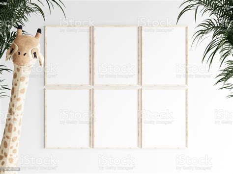 장난감이 있는 아늑한 어린이 방 인테리어의 프레임 모형 0명에 대한 스톡 사진 및 기타 이미지 0명 3차원 형태 개념 Istock