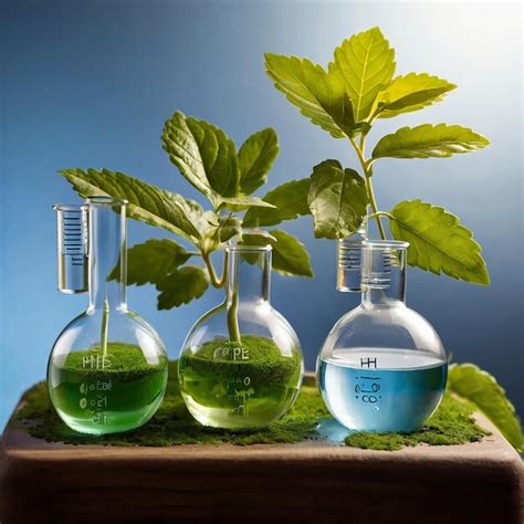 Photosynthesis Equation With Molecular Models Sugars Are Synthesized