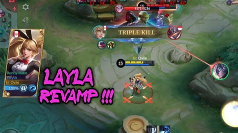New Update Layla Revamp Lobby Full Hd Top Global Layla Mobile Legends Youtube