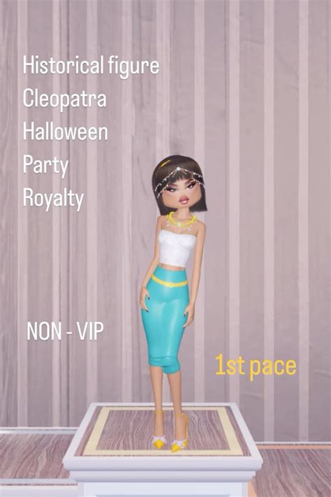 Dress To Impress Outfit Idea Historical Figure Cleopatra