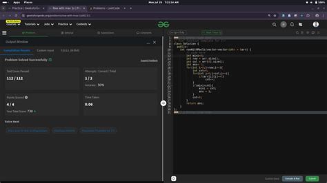 Day 215 Of Potd Challenge On Geeksforgeeks Nesar Alam Posted On The Topic Linkedin