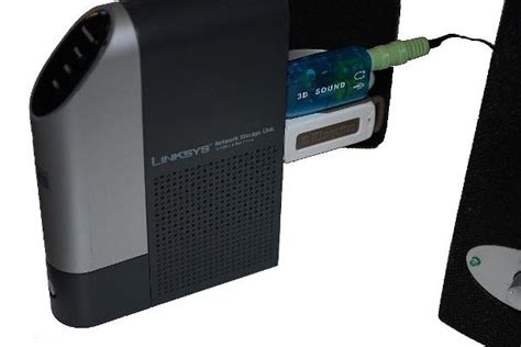 Cisco Linksys NSLU2 Network Storage Link LAN USB HUB