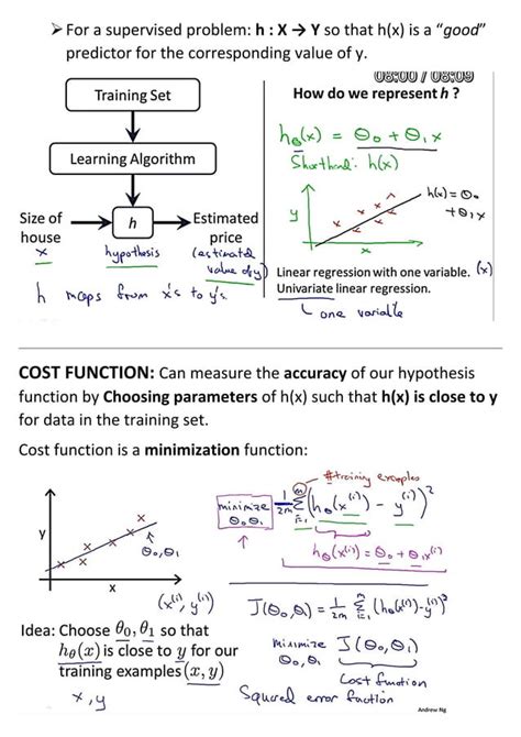 2 linear regression with one variable pdf science