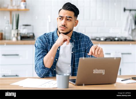 Disappointment Upset Frustrated Indian Or Arabian Young Man With