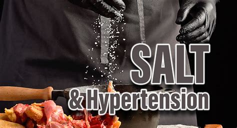 Hypertension Salt Intake May Affect Men And Women Differently Mega