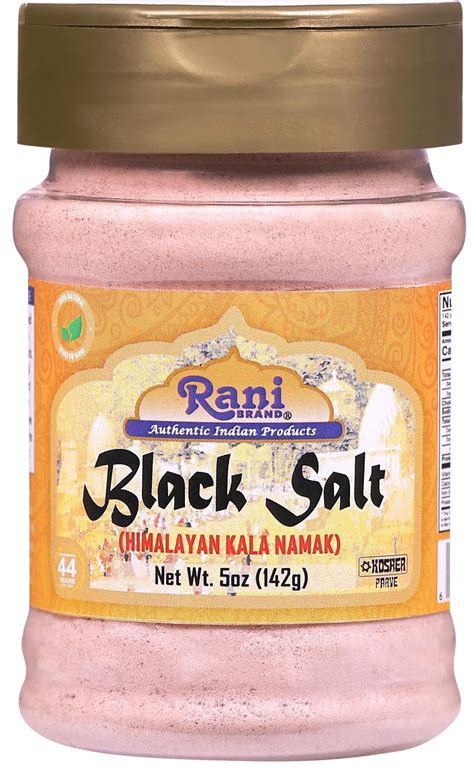 Rani Black Salt Kala Namak Mineral Powder 5oz Unrefined Vegan Kosher