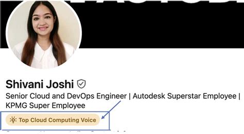 shivani joshi on linkedin cloudcomputing cloud devops